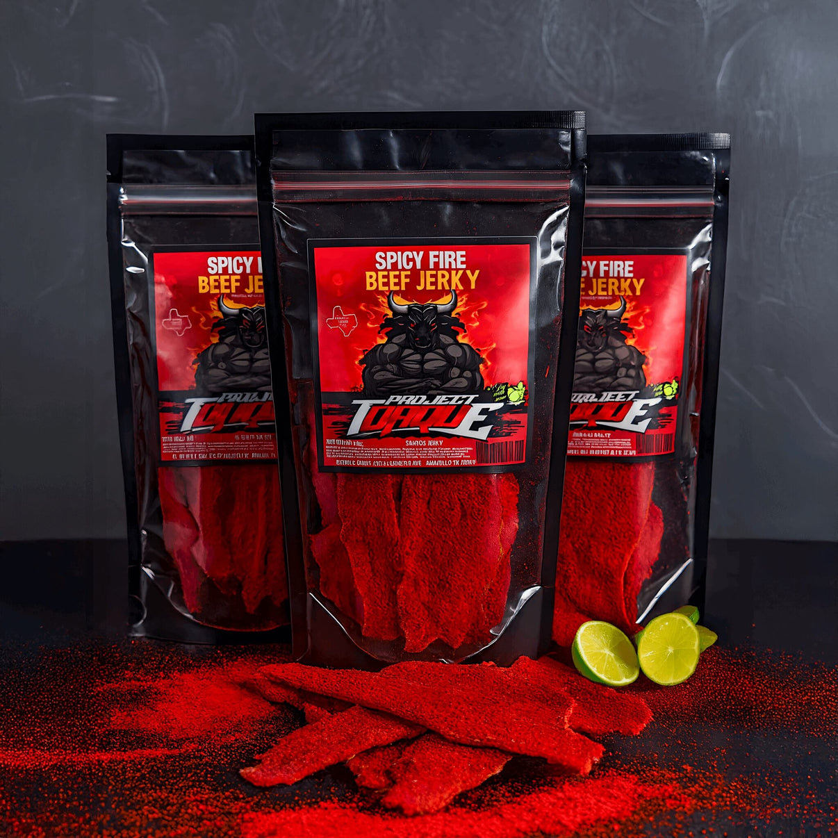 SPICY FIRE BEEF JERKY (CARNE SECA) – Project Torque
