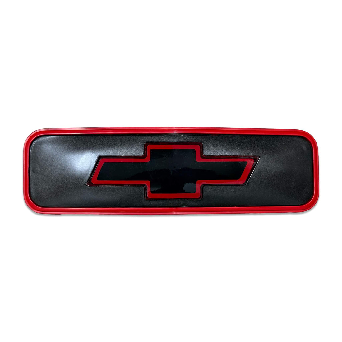 CHEVY OBS EMBLEM - BLACK/RED – Project Torque