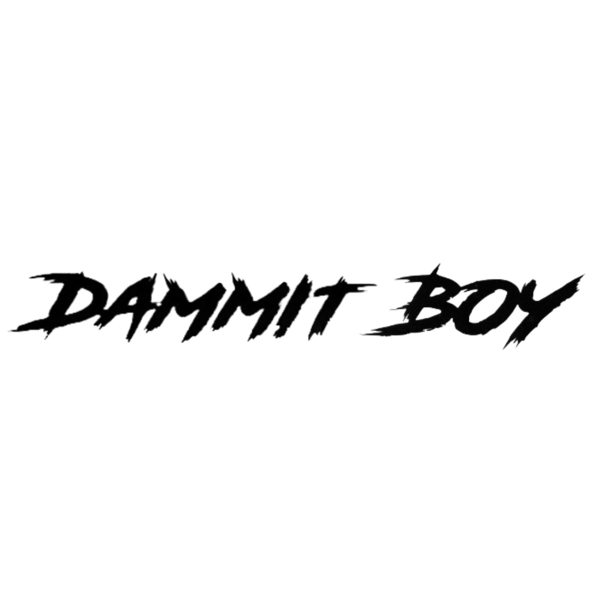 "DAMMIT BOY" WINDSHIELD DECAL – Project Torque