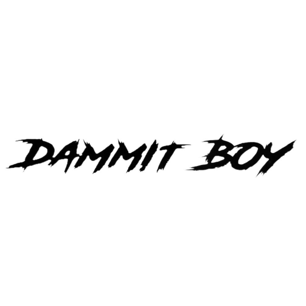 "DAMMIT BOY" WINDSHIELD DECAL – Project Torque