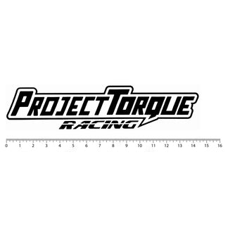 PROJECT TORQUE RACING DECAL 15' – Project Torque