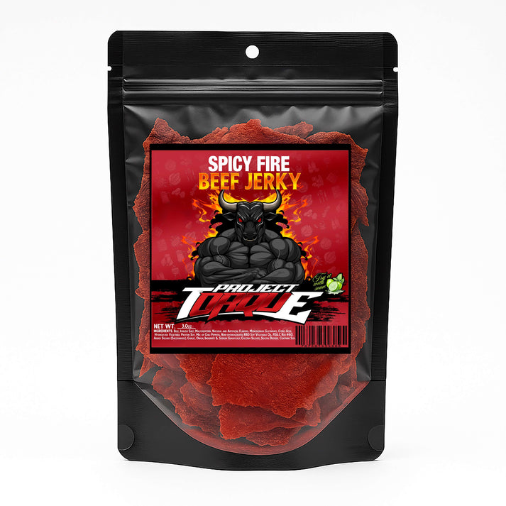 SPICY FIRE BEEF JERKY (CARNE SECA) – Project Torque
