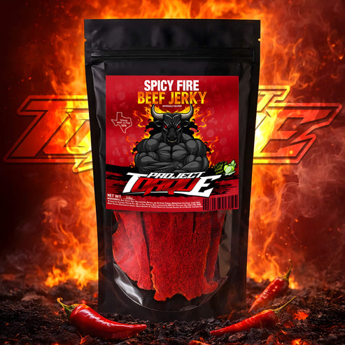 SPICY FIRE BEEF JERKY (CARNE SECA) – Project Torque