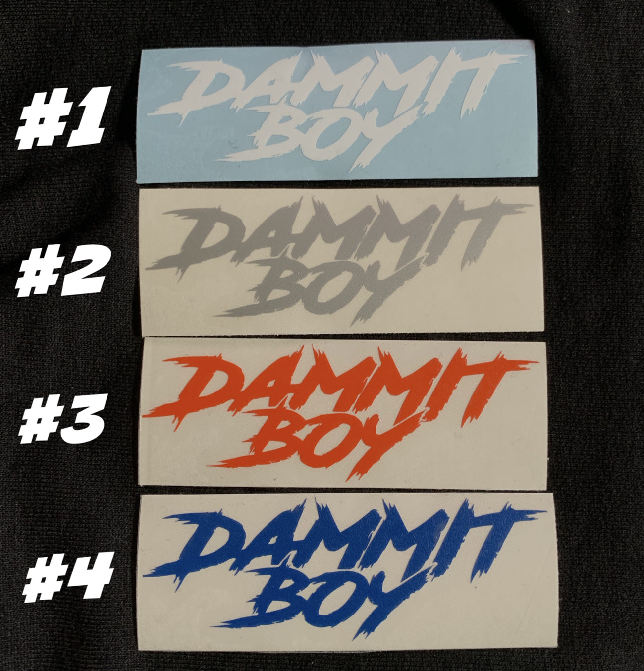 SMALL "DAMMIT BOY" DECAL – Projecttorque